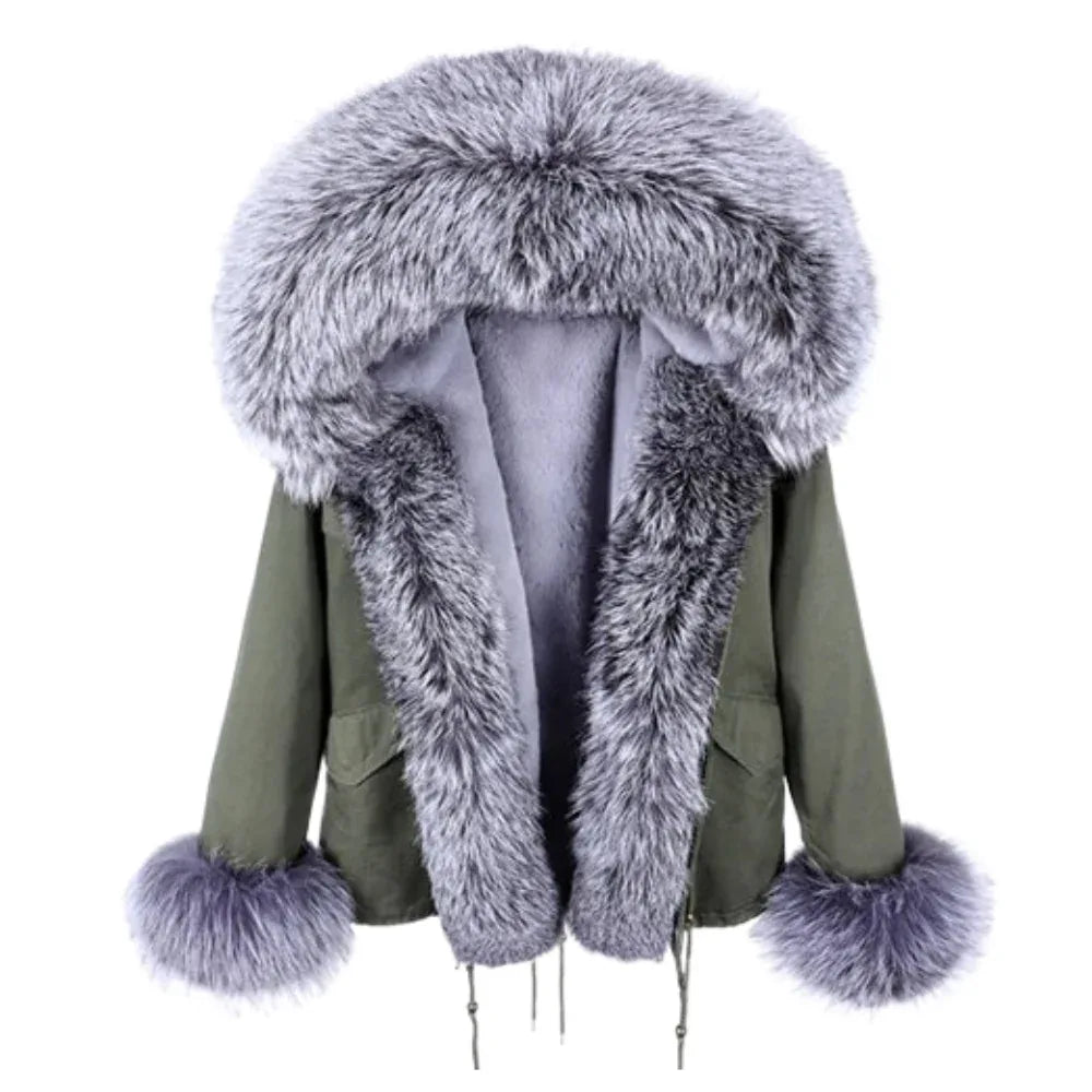 Military parka with fur | French military surplus | Surplus militaire