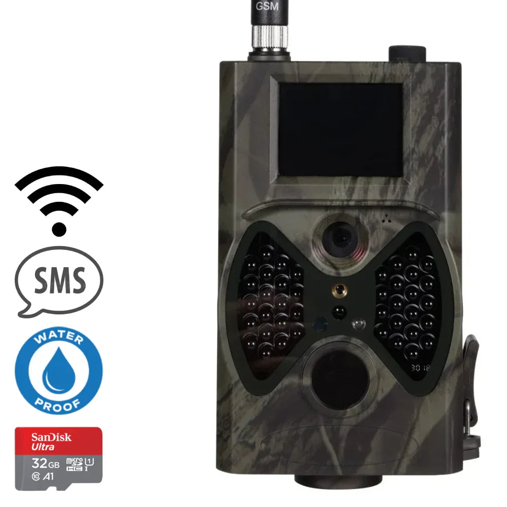 Black LED Trail Camera | French Military Surplus | Surplus militaire
